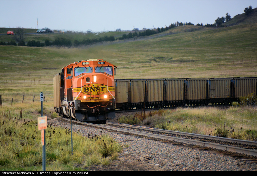 BNSF 8988 Coal Empties
